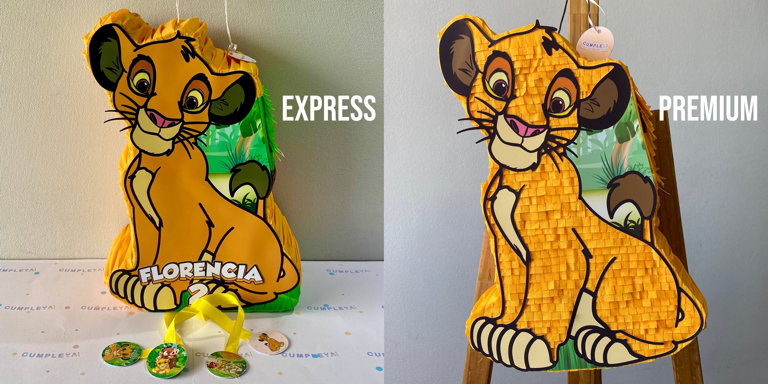 PIÑATA FIGURA EXPRÉS TEMÁTICA 40CM Y 60CM – CUMPLEYA